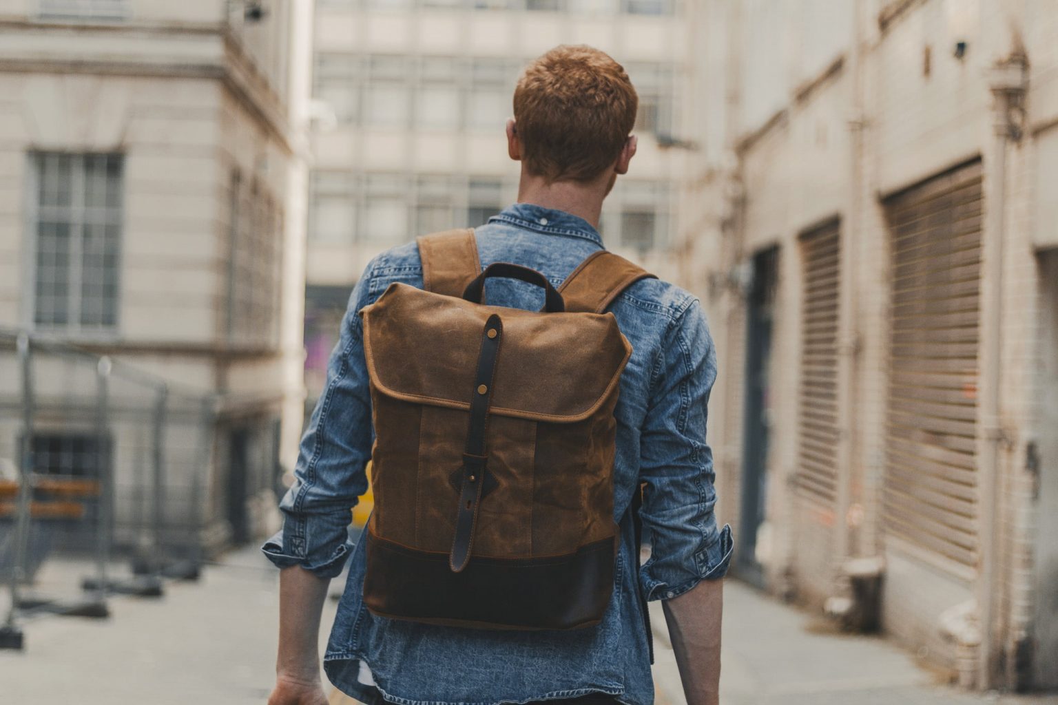 Waxed Canvas Backpack | Vintage Work Bag | Oldfield