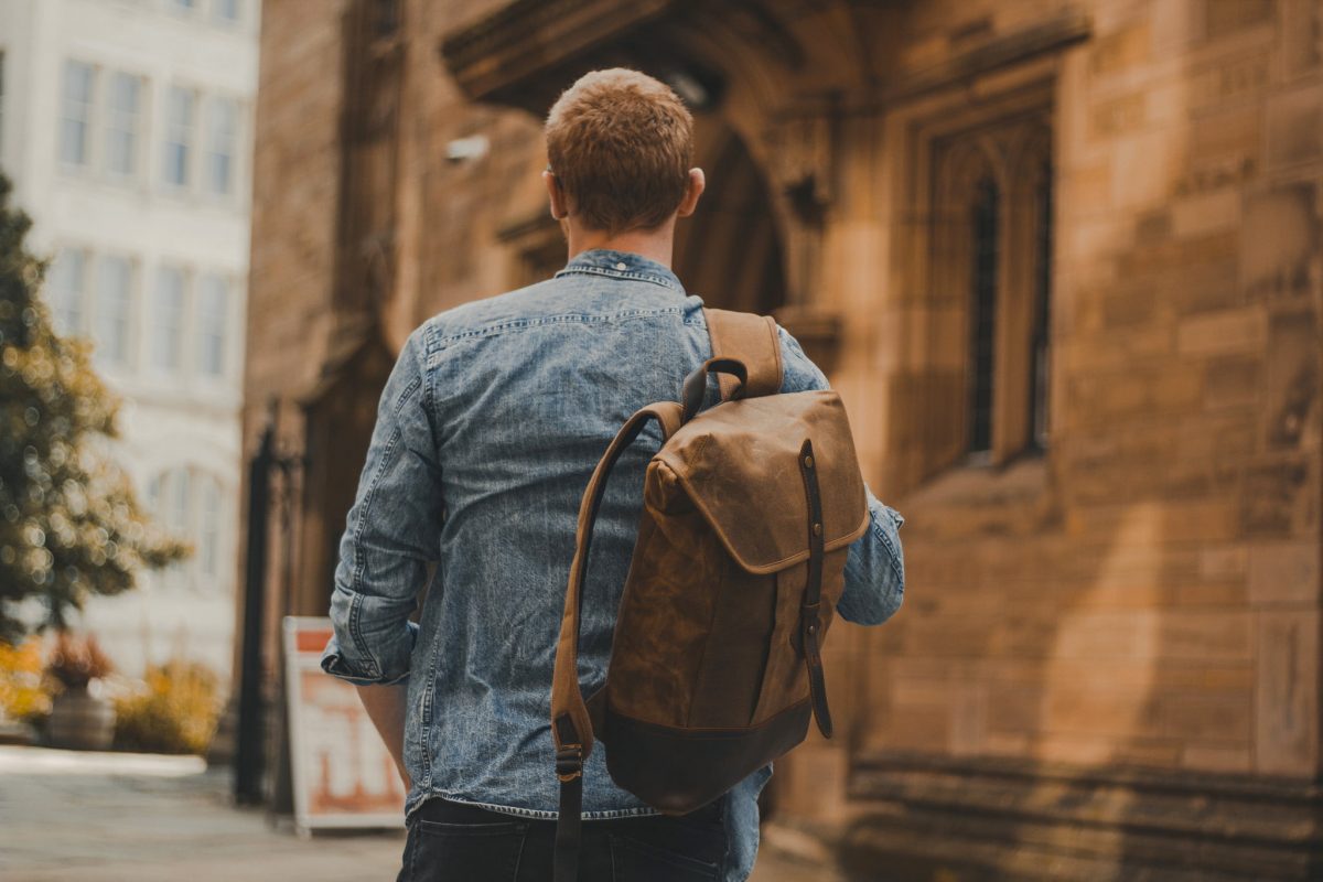 Waxed Canvas Backpack | Vintage Work Bag | Oldfield