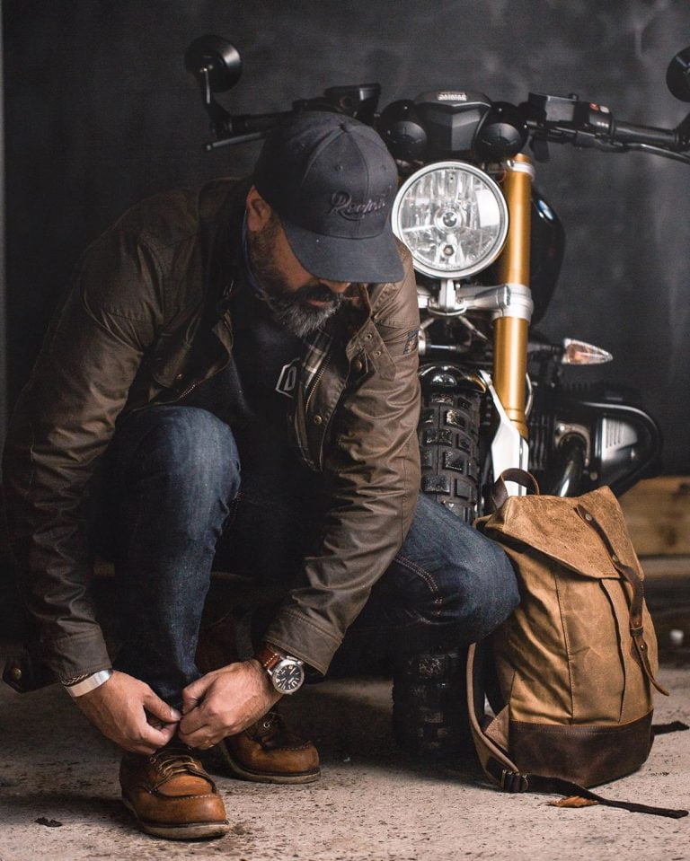 Waxed Canvas Backpack | Vintage Work Bag | Oldfield