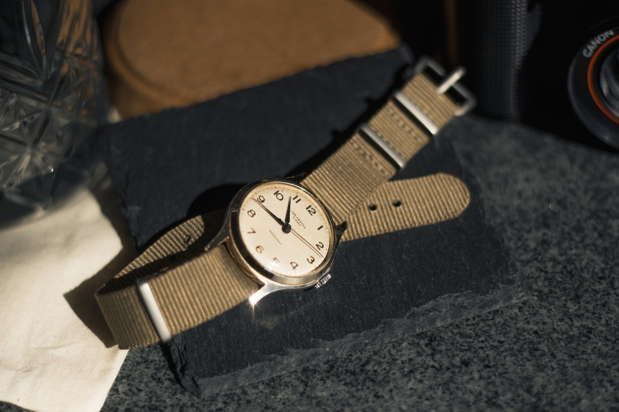 Vintage Field Watches with Military Nato Straps | Oldfield