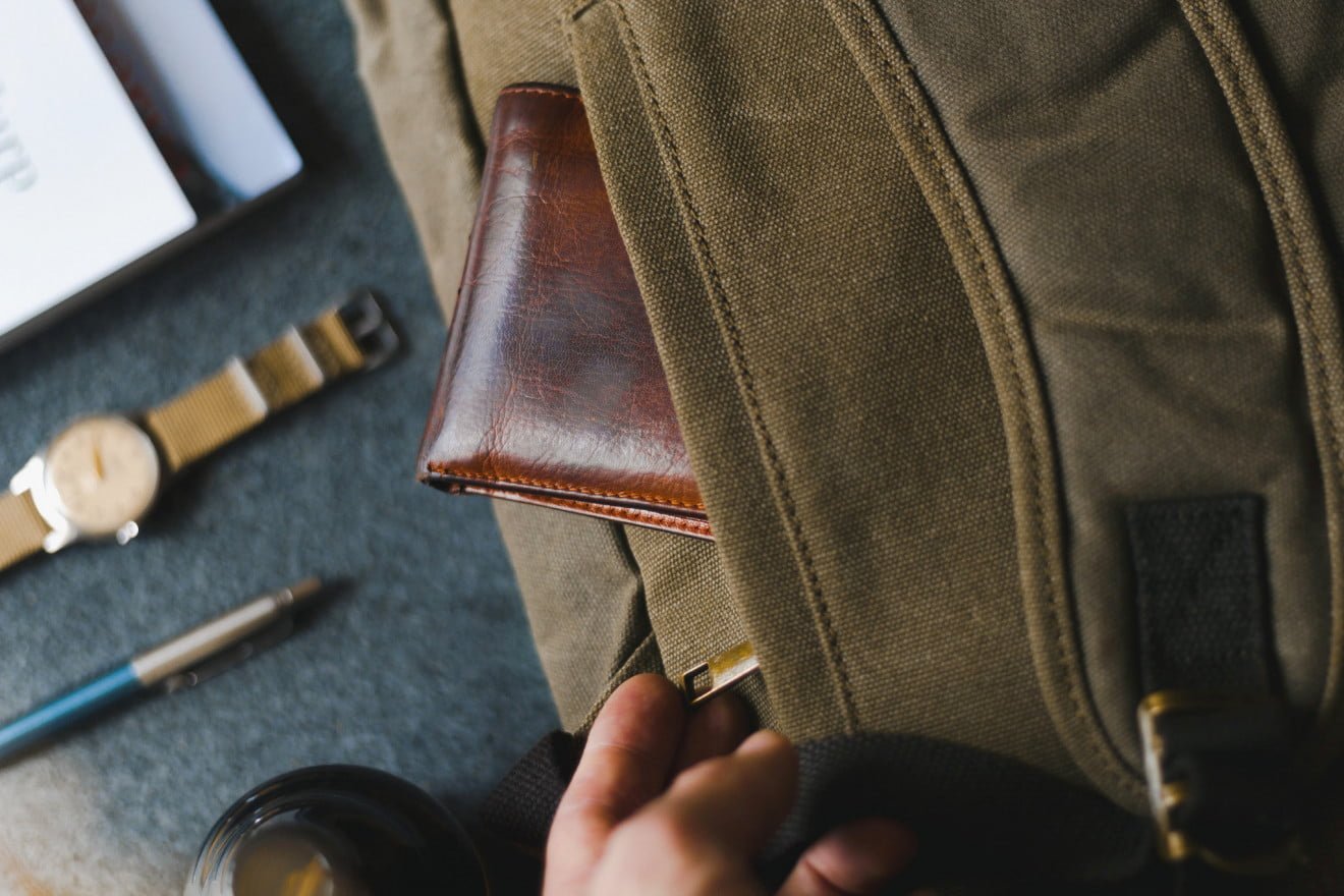 Waxed Canvas Backpack | Vintage Work Bag | Oldfield