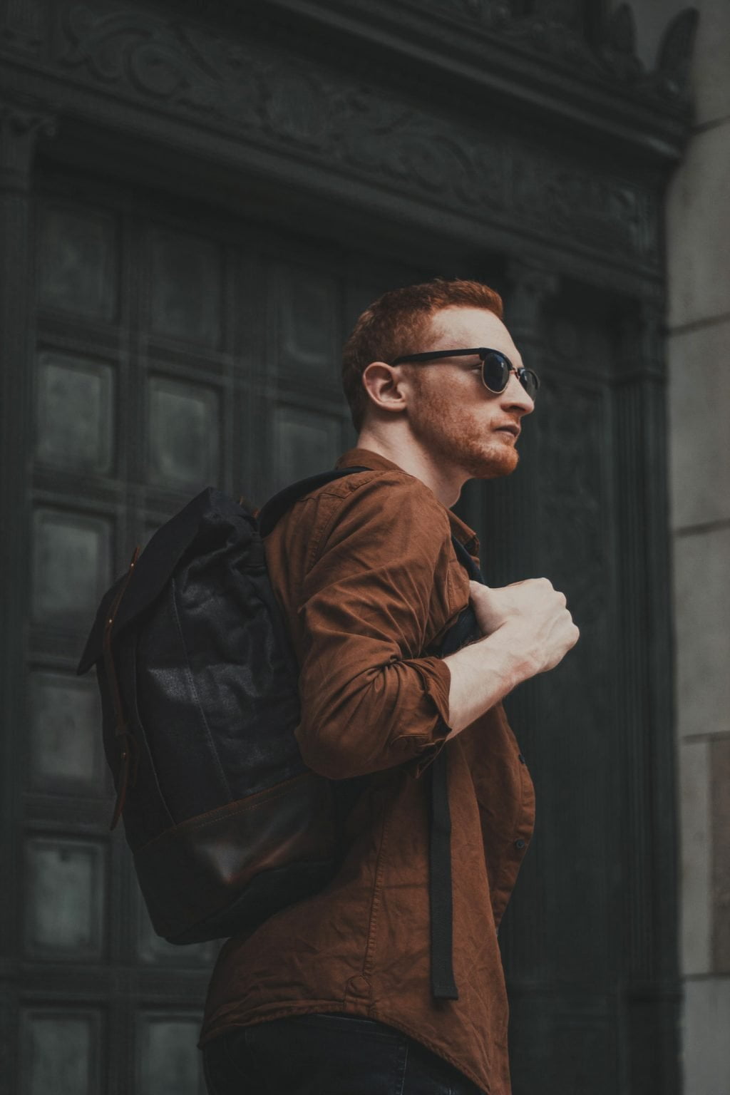 Waxed Canvas Backpack | Vintage Work Bag | Oldfield