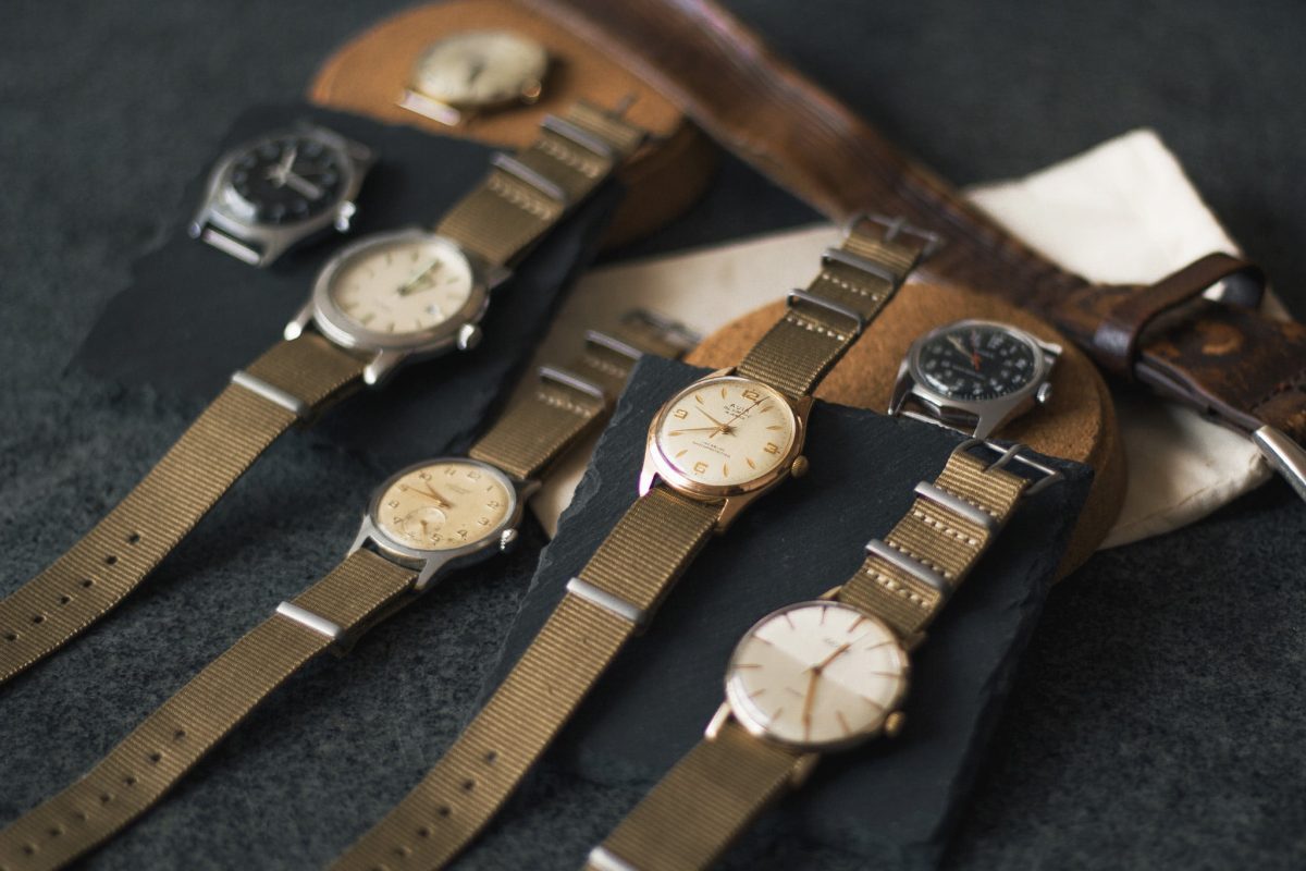 Vintage Field Watches with Military Nato Straps | Oldfield